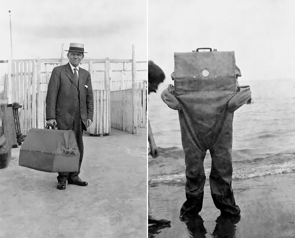 John Edlund and His Life-Preserving Valise, 1915 » Design You Trust ...