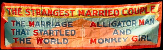 ALIVE! Fred G Johnson’s American Sideshow Banners » Design You Trust ...