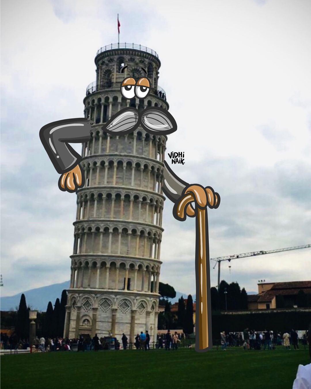 This Artis Creates Creative Cartoon Drawings On Pictures Of Everyday ...