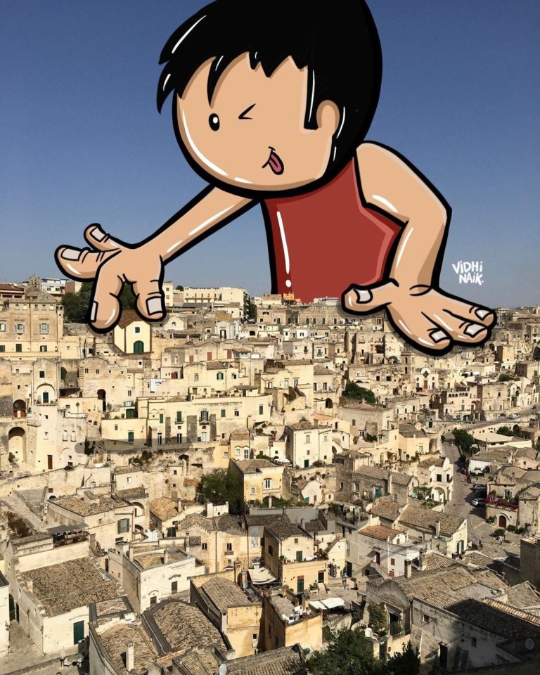 This Artis Creates Creative Cartoon Drawings On Pictures Of Everyday ...
