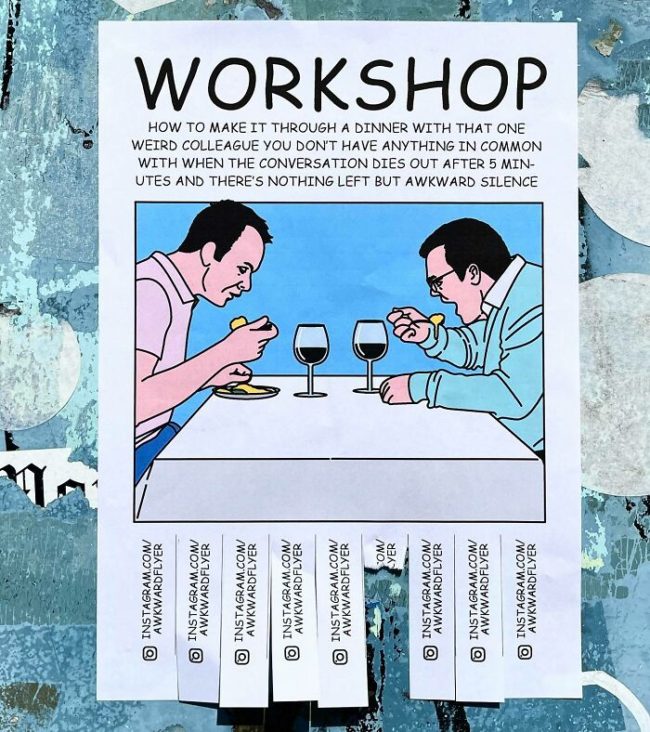 Artist Makes Super Awkward Flyers And Hang Them In The Streets » Design ...