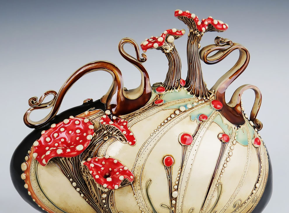 Beautiful Psychedelic Clay Sculptures Created By Carol Long » Design ...