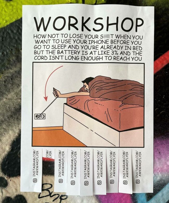 Artist Makes Super Awkward Flyers And Hang Them In The Streets » Design ...