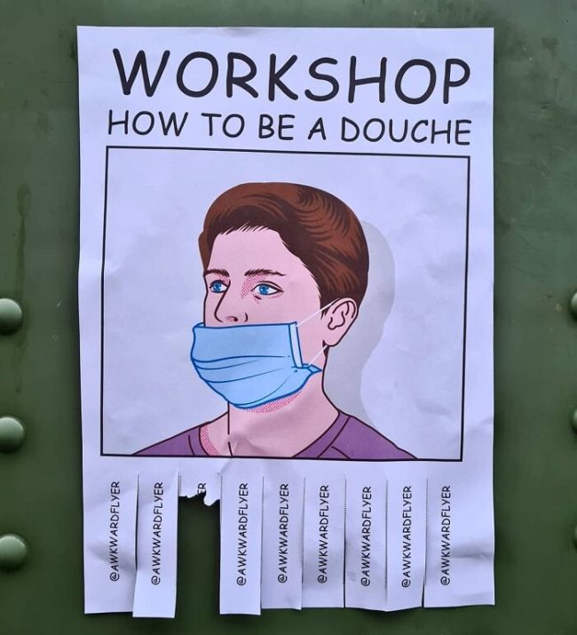 Artist Makes Super Awkward Flyers And Hang Them In The Streets » Design ...