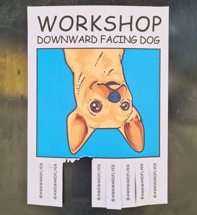 Artist Makes Super Awkward Flyers And Hang Them In The Streets » Design ...
