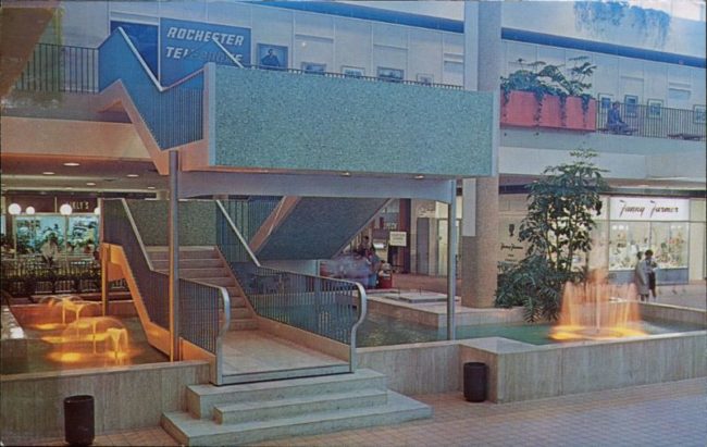 Vintage Postcards Capture Shopping Malls of the U.S. in the Mid-20th ...