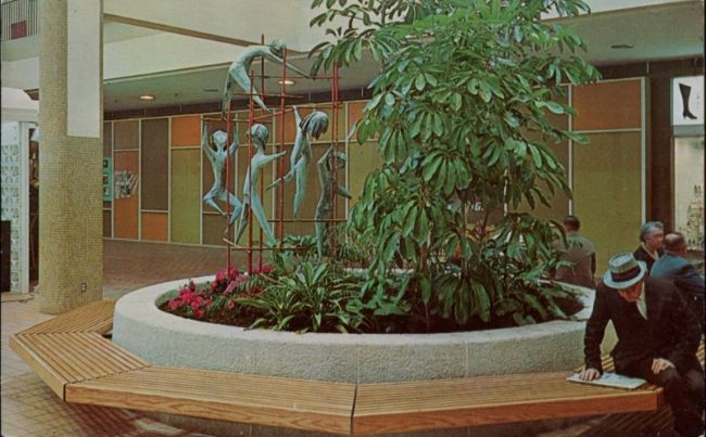 Vintage Postcards Capture Shopping Malls of the U.S. in the Mid-20th ...
