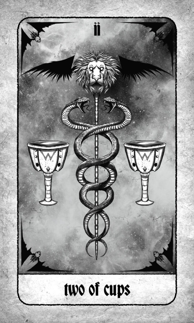 Artist Created Dark Tarot Deck Featuring Creepy Creatures And Demons ...