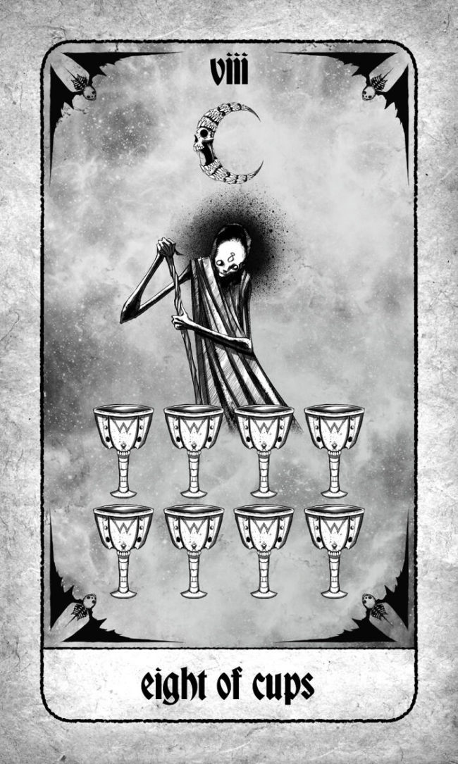 Artist Created Dark Tarot Deck Featuring Creepy Creatures And Demons ...