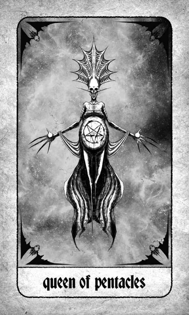 Artist Created Dark Tarot Deck Featuring Creepy Creatures And Demons ...