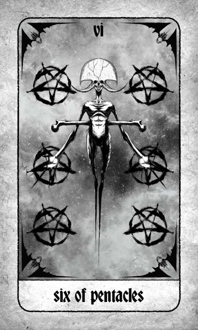 Artist Created Dark Tarot Deck Featuring Creepy Creatures And Demons ...