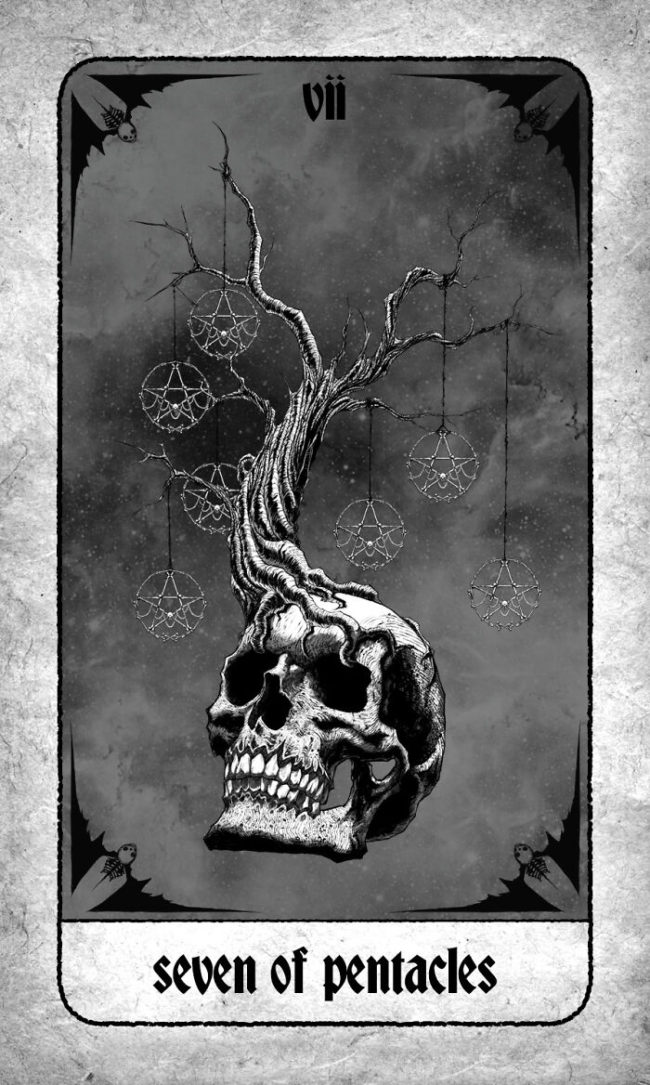 Artist Created Dark Tarot Deck Featuring Creepy Creatures And Demons ...