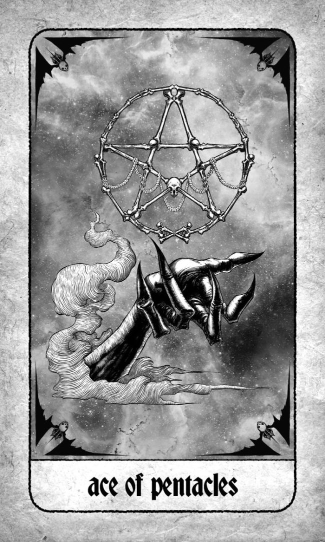 Artist Created Dark Tarot Deck Featuring Creepy Creatures And Demons ...