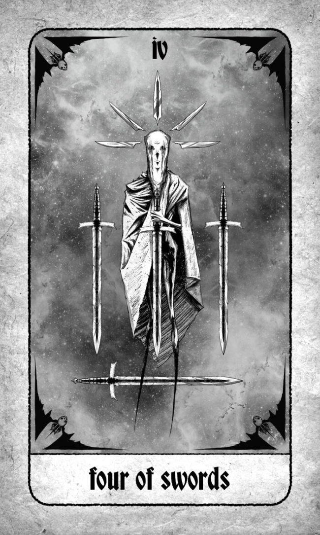 Artist Created Dark Tarot Deck Featuring Creepy Creatures And Demons ...