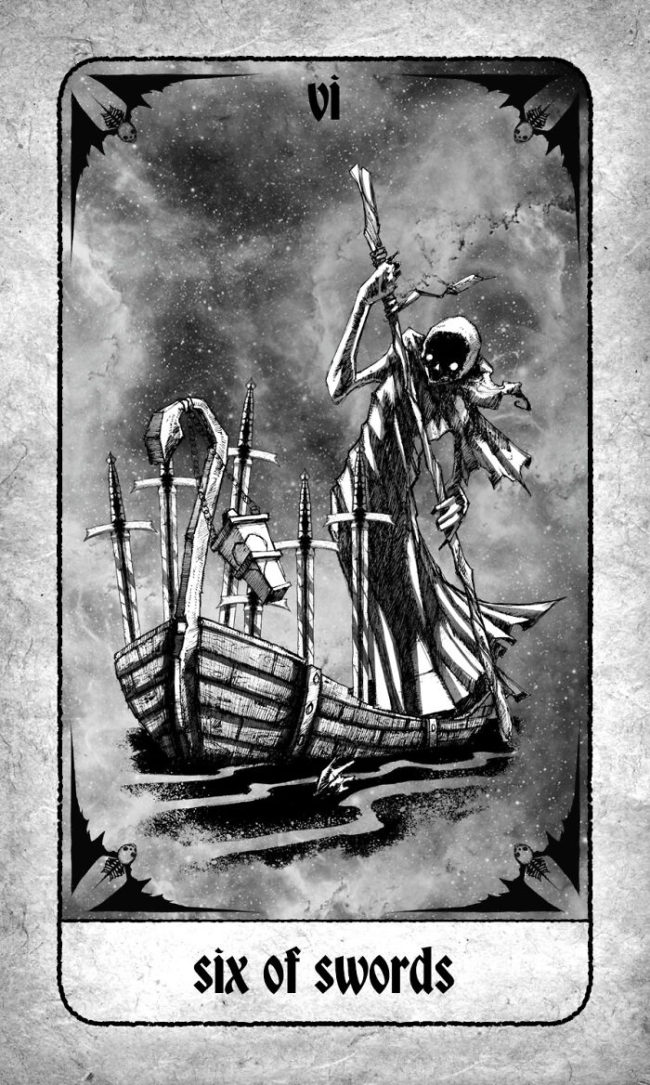 Artist Created Dark Tarot Deck Featuring Creepy Creatures And Demons ...