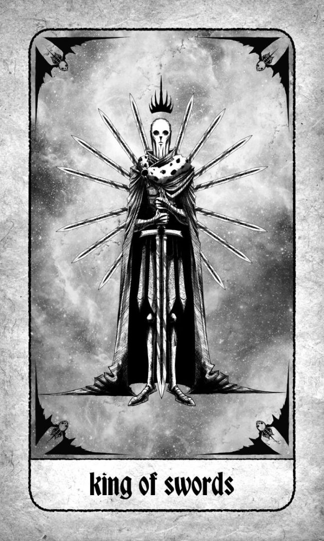 Artist Created Dark Tarot Deck Featuring Creepy Creatures And Demons ...