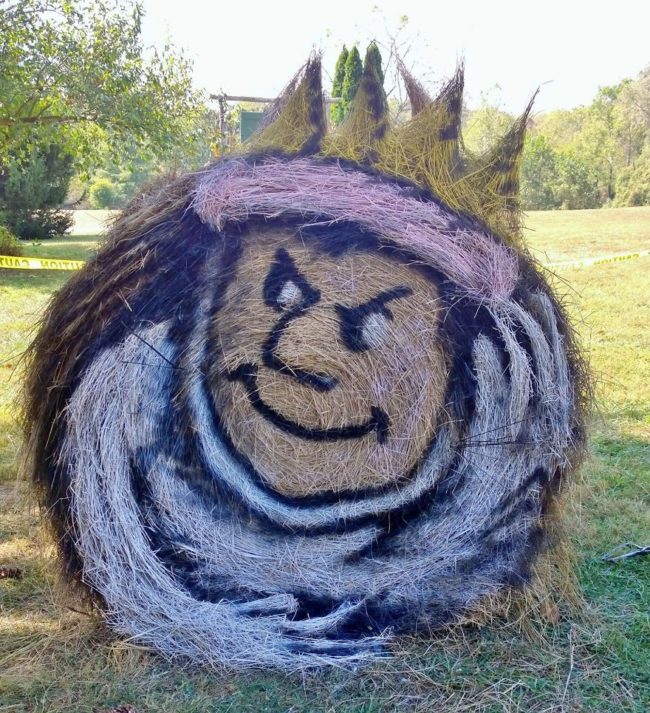 This Artis Creates Attractive Hay Sculptures of Pop-Culture Characters ...