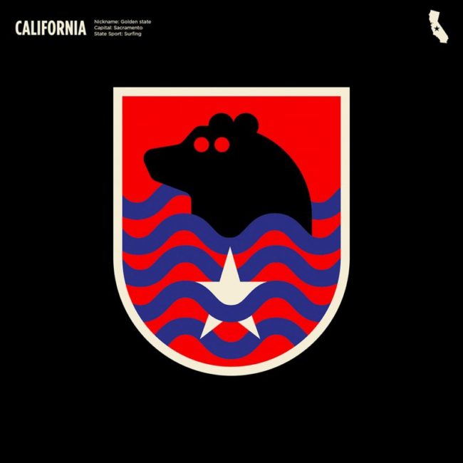 The US States Brand Identity Clearly Illustrated by Bogdan Katsuba ...