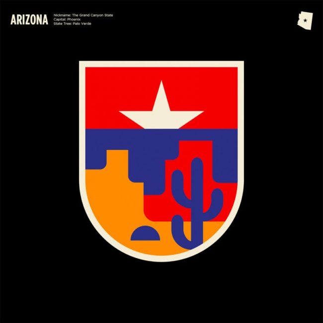 The US States Brand Identity Clearly Illustrated by Bogdan Katsuba ...