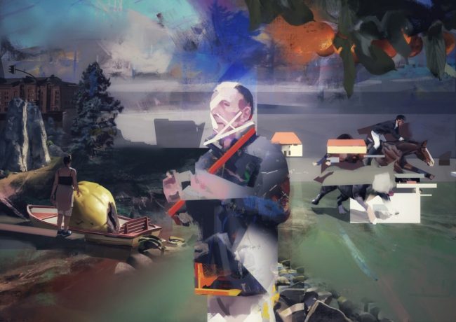 Deconstructed Portraits: Digital Paintings by Guenter Zimmermann ...