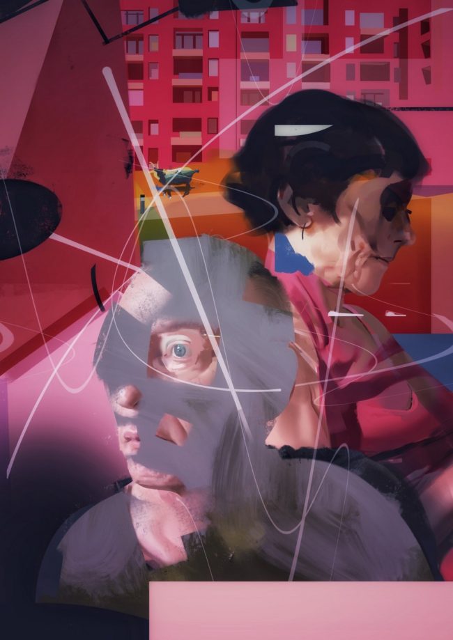 Deconstructed Portraits: Digital Paintings by Guenter Zimmermann ...