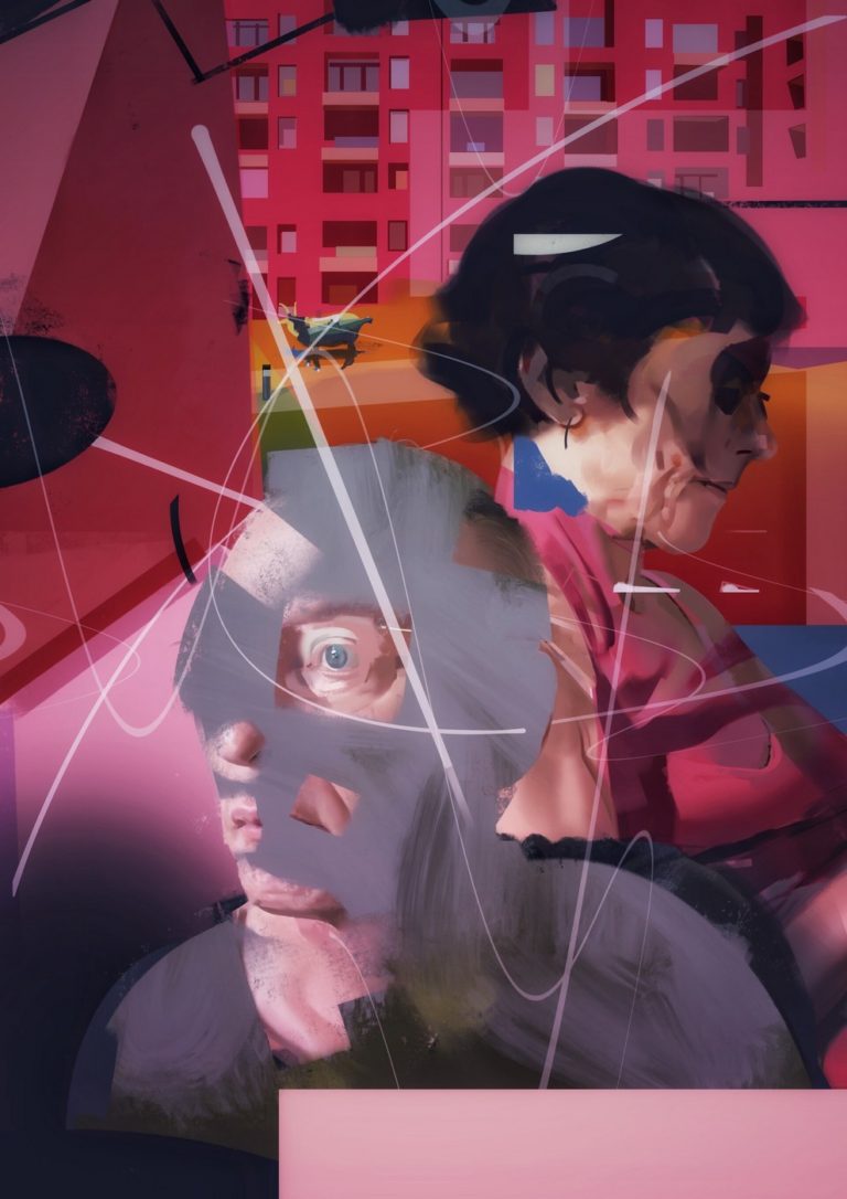 Deconstructed Portraits: Digital Paintings by Guenter Zimmermann ...