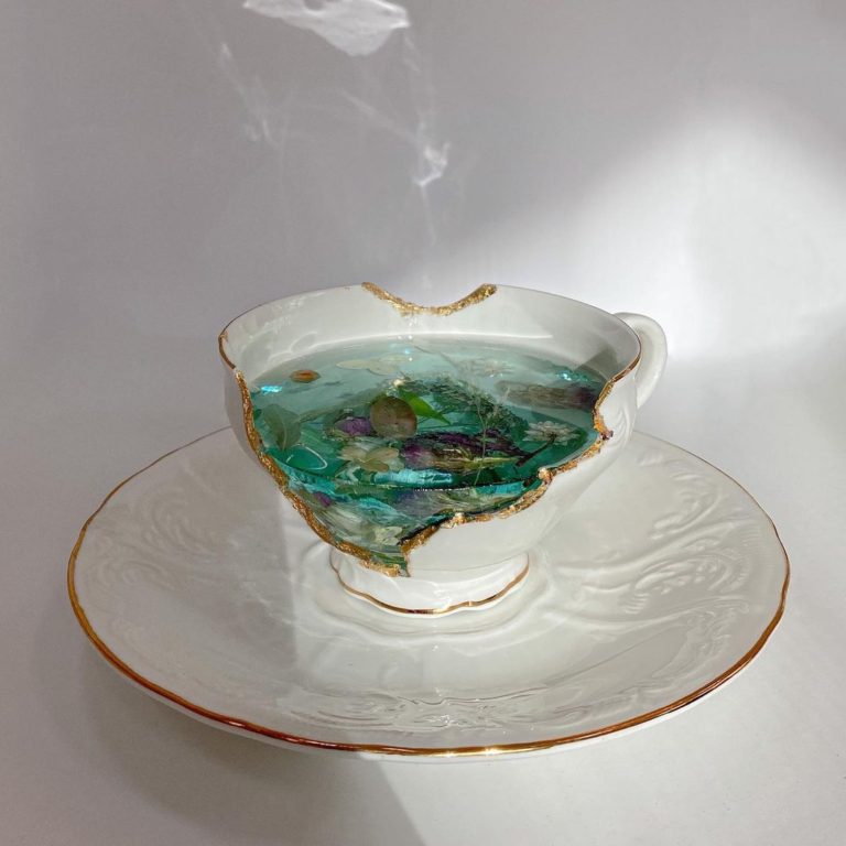 Self-Taught Artist Uses a Unique, Personalized Art Technique of ...