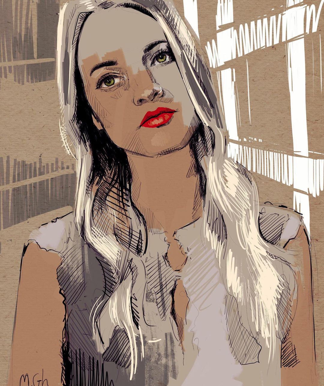 The Superb Female Portraits by Melina Ghadimi » Design You Trust ...