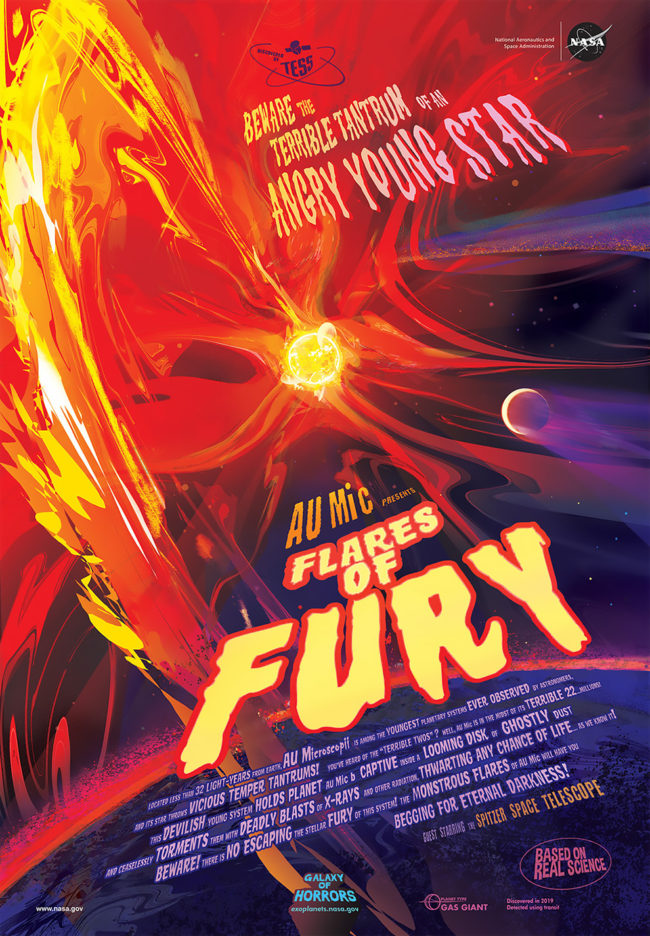 Galaxy of Horrors!: NASA Posters Highlight Spooky Alien Planets, Just ...