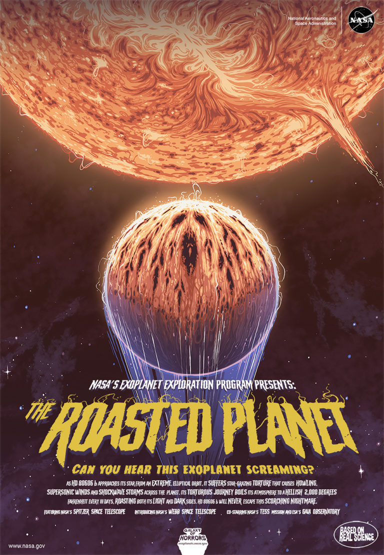Galaxy of Horrors!: NASA Posters Highlight Spooky Alien Planets, Just ...