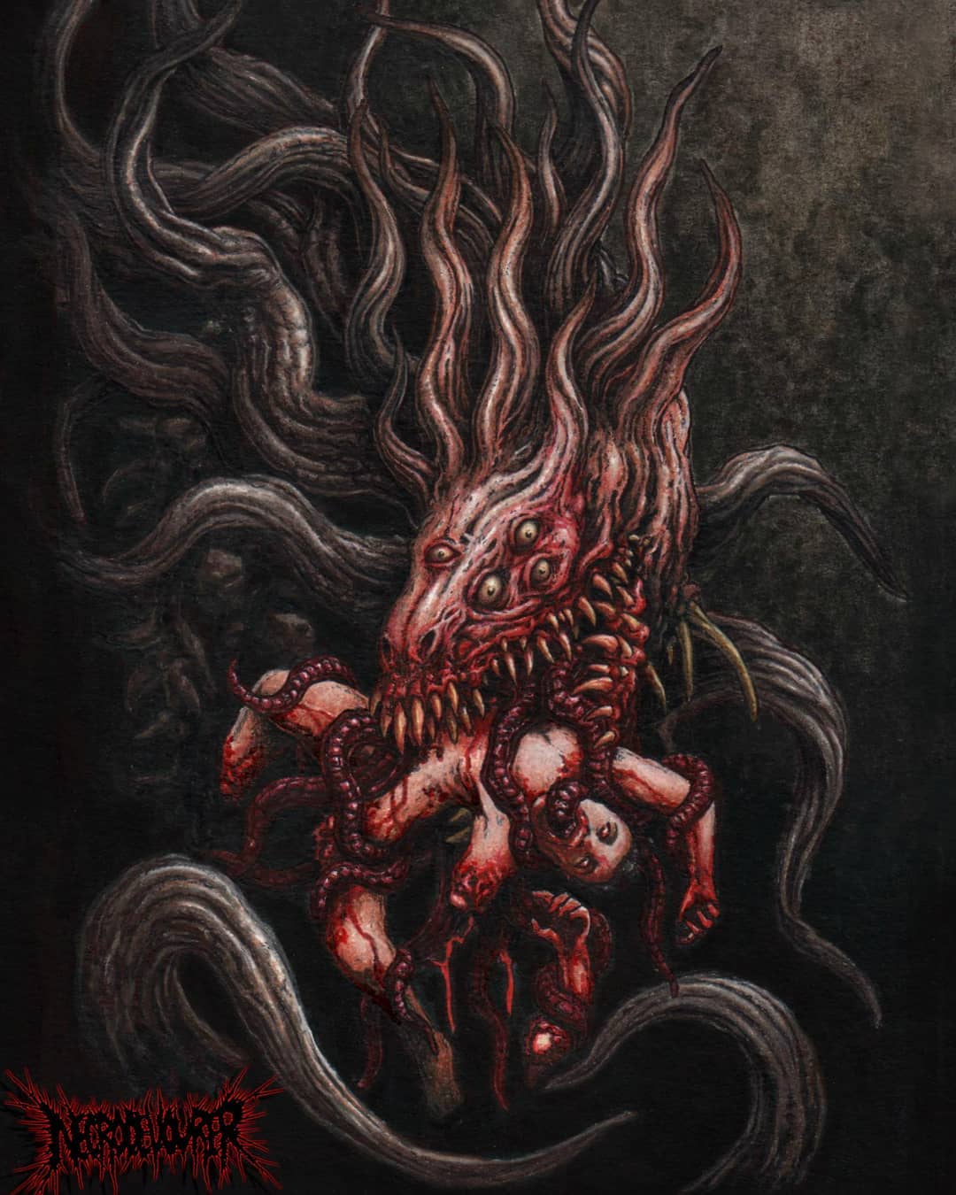 Brainless Carcass to Consume: Diabolic, Horror and Macabre Artworks of ...
