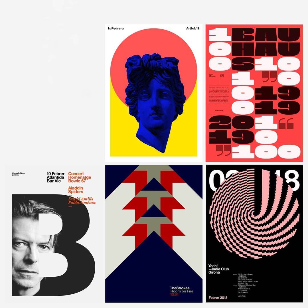 Modernist Swiss Style Posters by Quim Marin » Design You Trust — Design ...