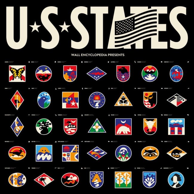 The US States Brand Identity Clearly Illustrated by Bogdan Katsuba ...
