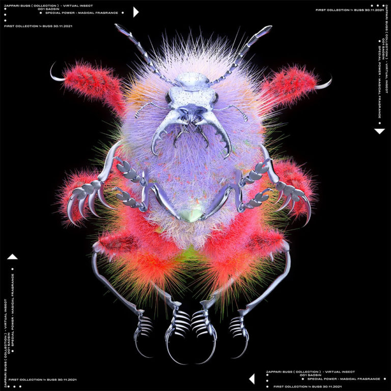 Jappari Bugs: Limited and Handmade NFT Series of Plush Insects Designed ...