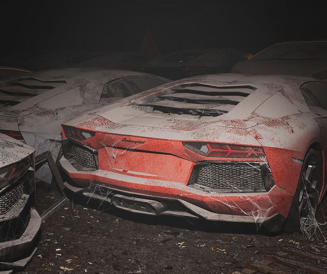 Multimillion-Dollar Supercars Abandoned in Sobering Renders » Design ...