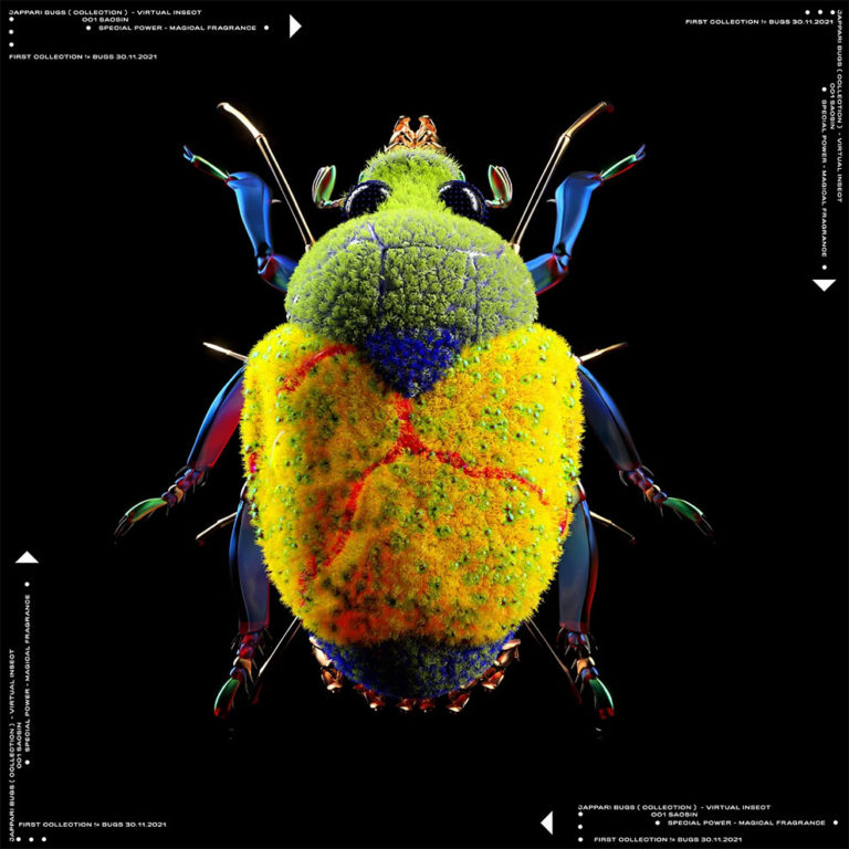 Jappari Bugs: Limited and Handmade NFT Series of Plush Insects Designed ...