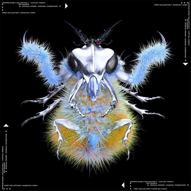 Jappari Bugs: Limited and Handmade NFT Series of Plush Insects Designed ...