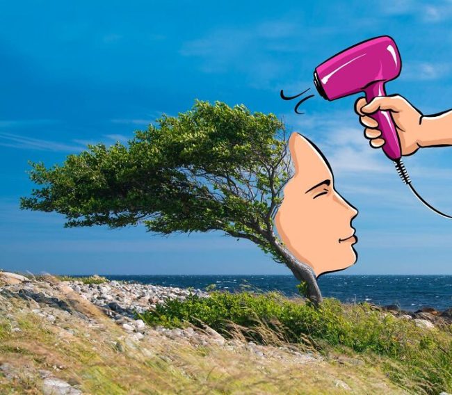 Robin Yayla Creates Illustrations On Top Of Scenic Pictures And It ...