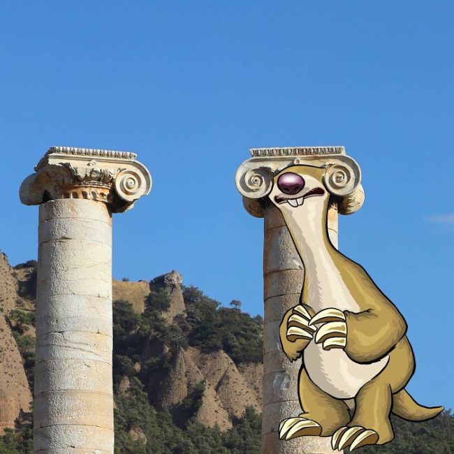 Robin Yayla Creates Illustrations On Top Of Scenic Pictures And It ...