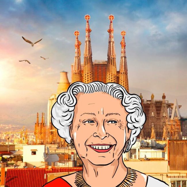 Robin Yayla Creates Illustrations On Top Of Scenic Pictures And It ...