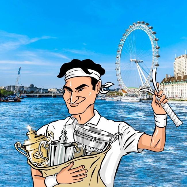 Robin Yayla Creates Illustrations On Top Of Scenic Pictures And It ...