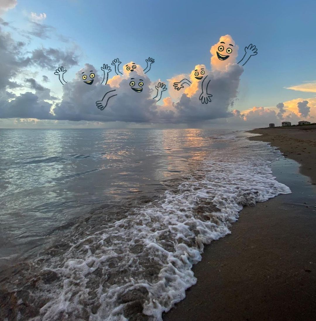 A Daily Cloud: Artist Creates Funny Doodles Of Clouds That Makes ...