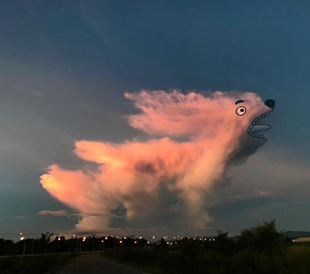 A Daily Cloud: Artist Creates Funny Doodles Of Clouds That Makes ...