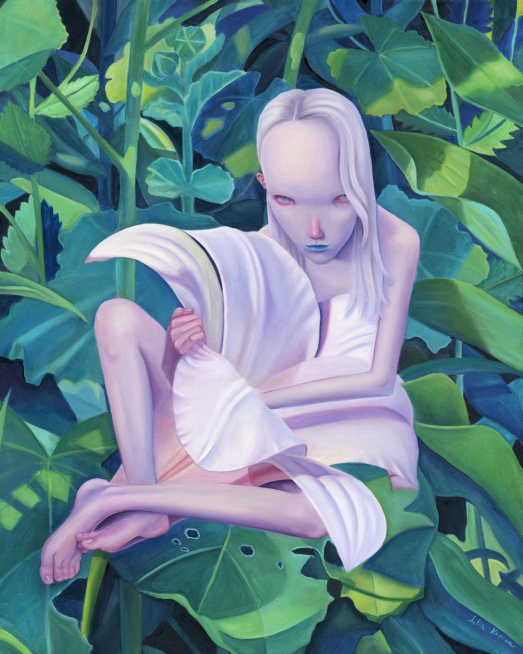 Artist Creates Paintings That Cause Conflicted Feelings Of Peace And ...