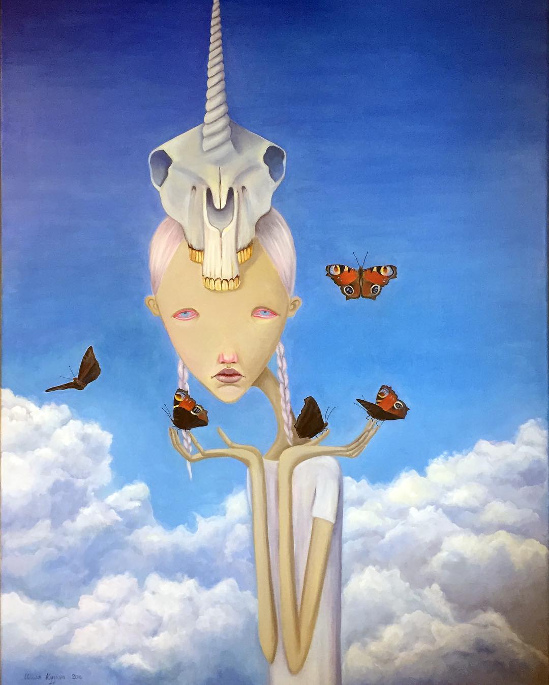 Artist Creates Paintings That Cause Conflicted Feelings Of Peace And ...
