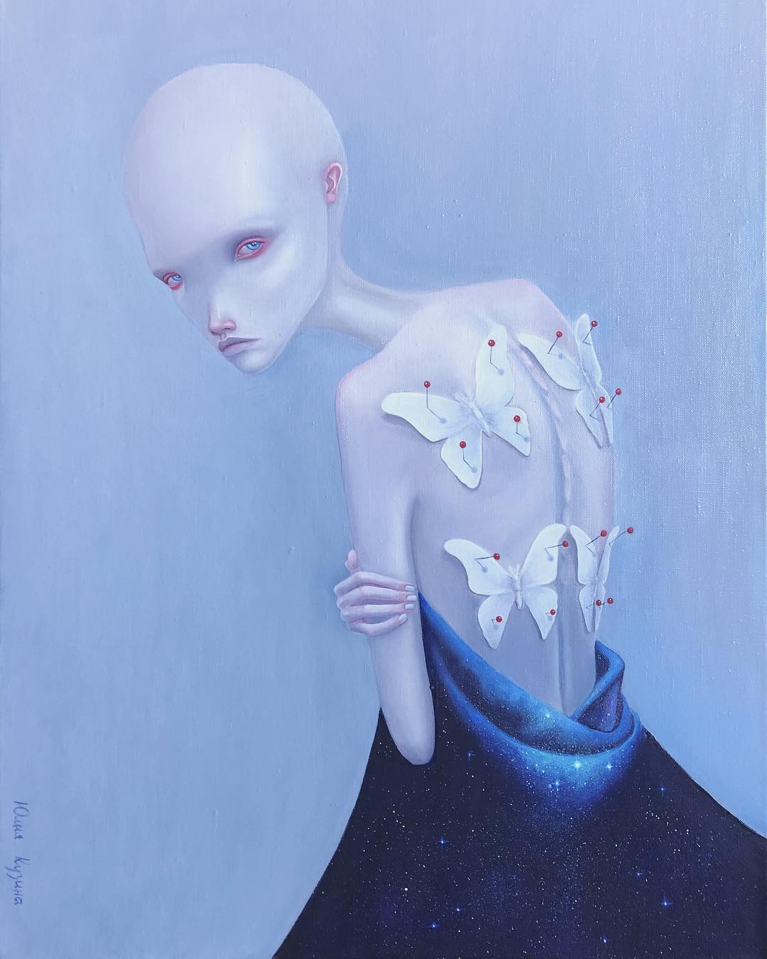 Artist Creates Paintings That Cause Conflicted Feelings Of Peace And ...