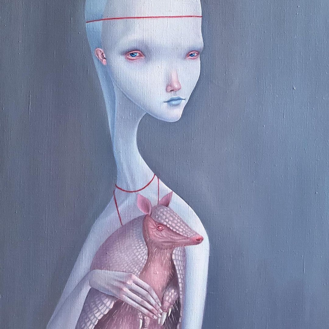 Artist Creates Paintings That Cause Conflicted Feelings Of Peace And ...