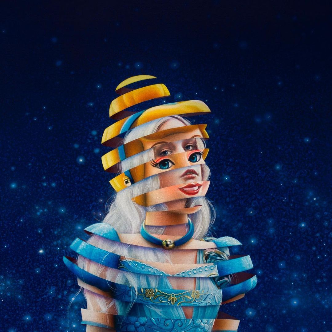 Dutch Artist “Peels Away” The Surface Of Iconic Characters, Revealing ...