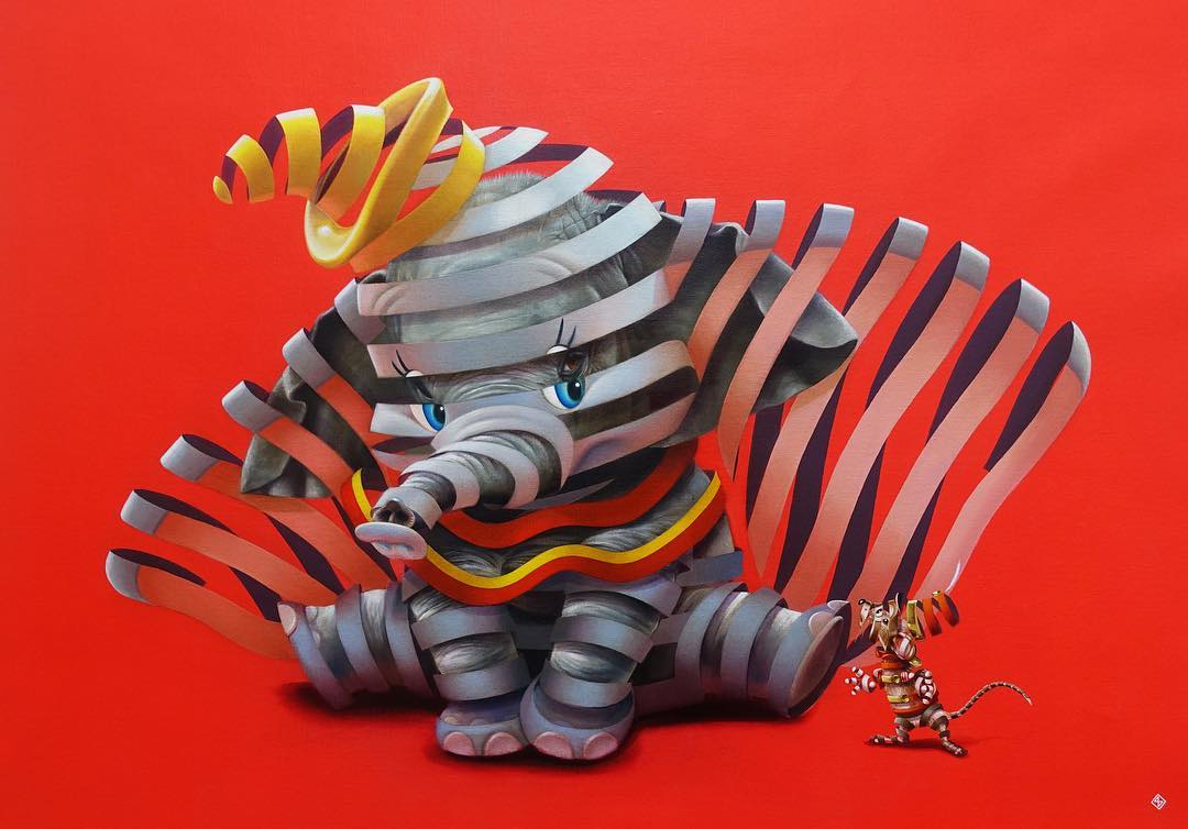 Dutch Artist “Peels Away” The Surface Of Iconic Characters, Revealing ...