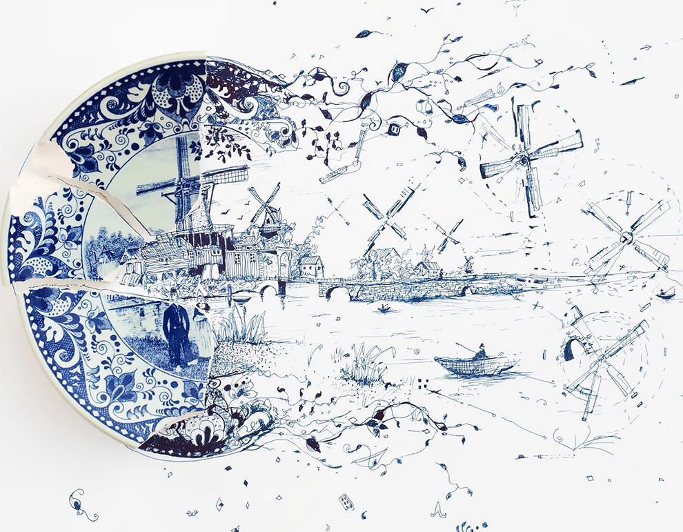 Fragmented: Transforming Broken Plates into Art » Design You Trust ...